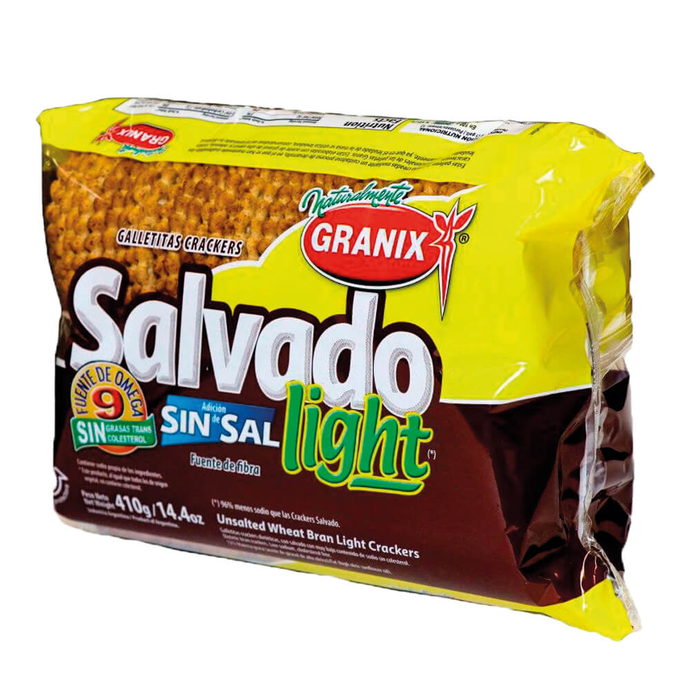 Galletita de Salvado sin Sal light Granix 410 gr - arjosimarprod