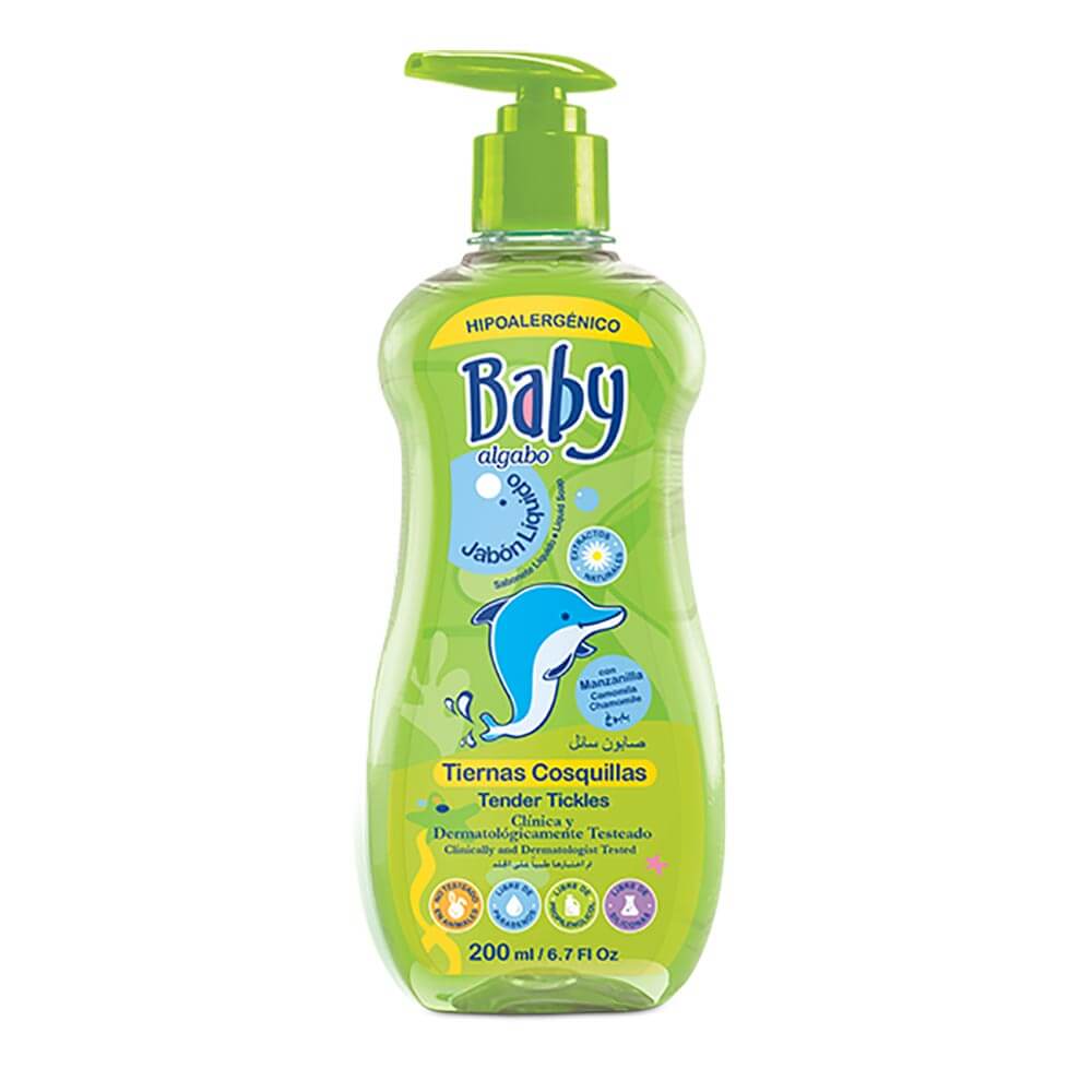 Jabon Liquido Algabo Baby 200 cc - arjosimarprod