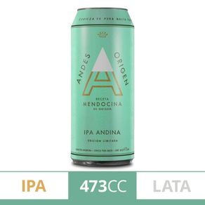 Cerveza Ipa Andes Origen 473 cc - arjosimarprod