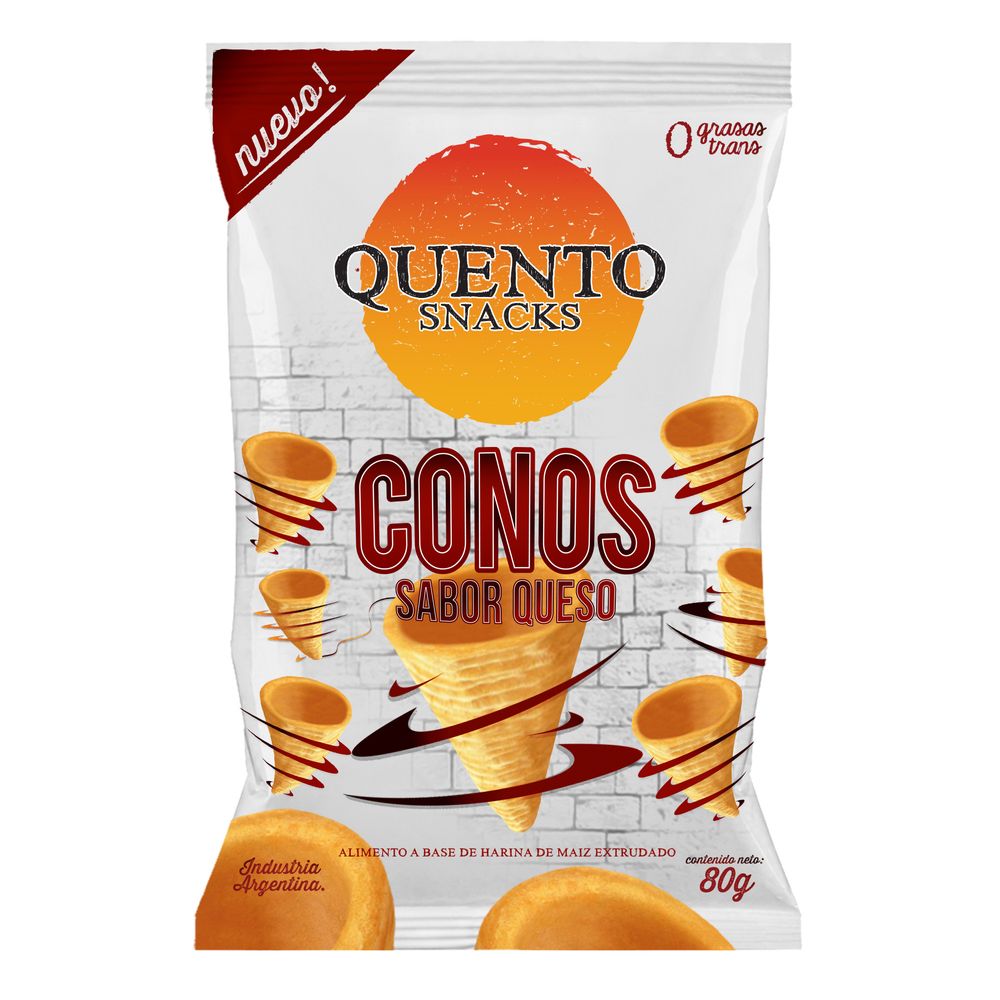 Conos de Queso Quento 80 gr - arjosimarprod