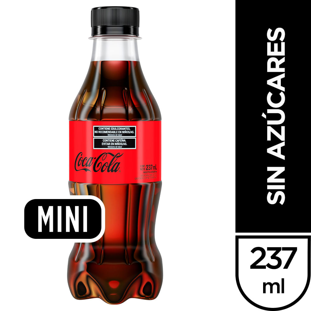 Gaseosa Zero Coca Cola 237 ml - arjosimarprod