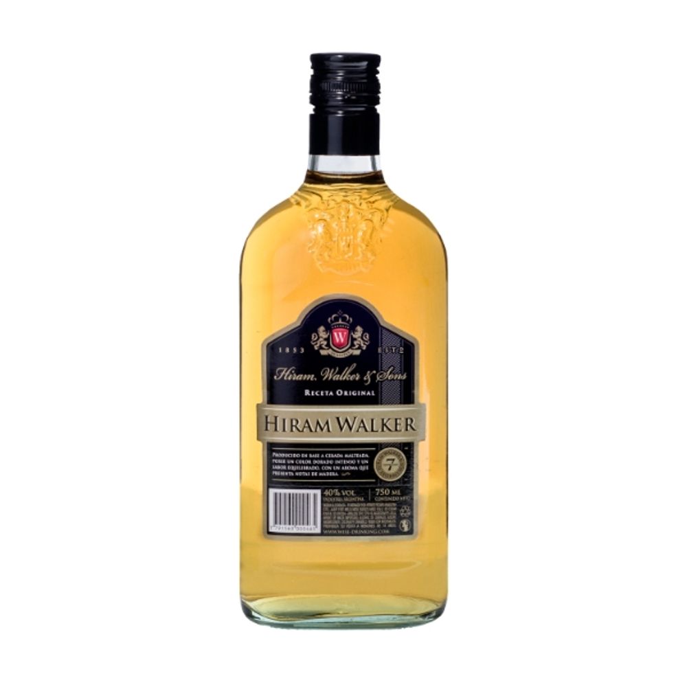 Whisky 29% alcohol Hiram Walker 750 cc - arjosimarprod