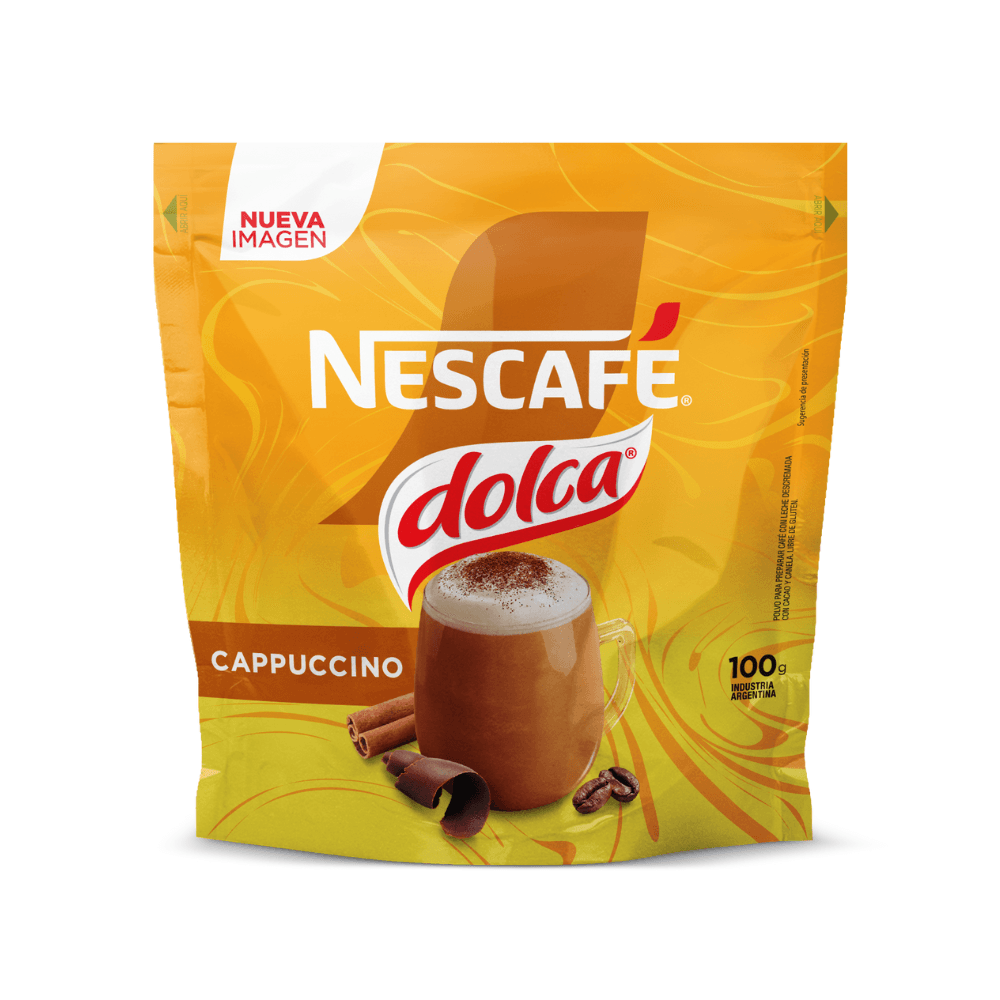 Capuccino Mix Nescafe Dolca Doy Pack 100 gr - arjosimarprod